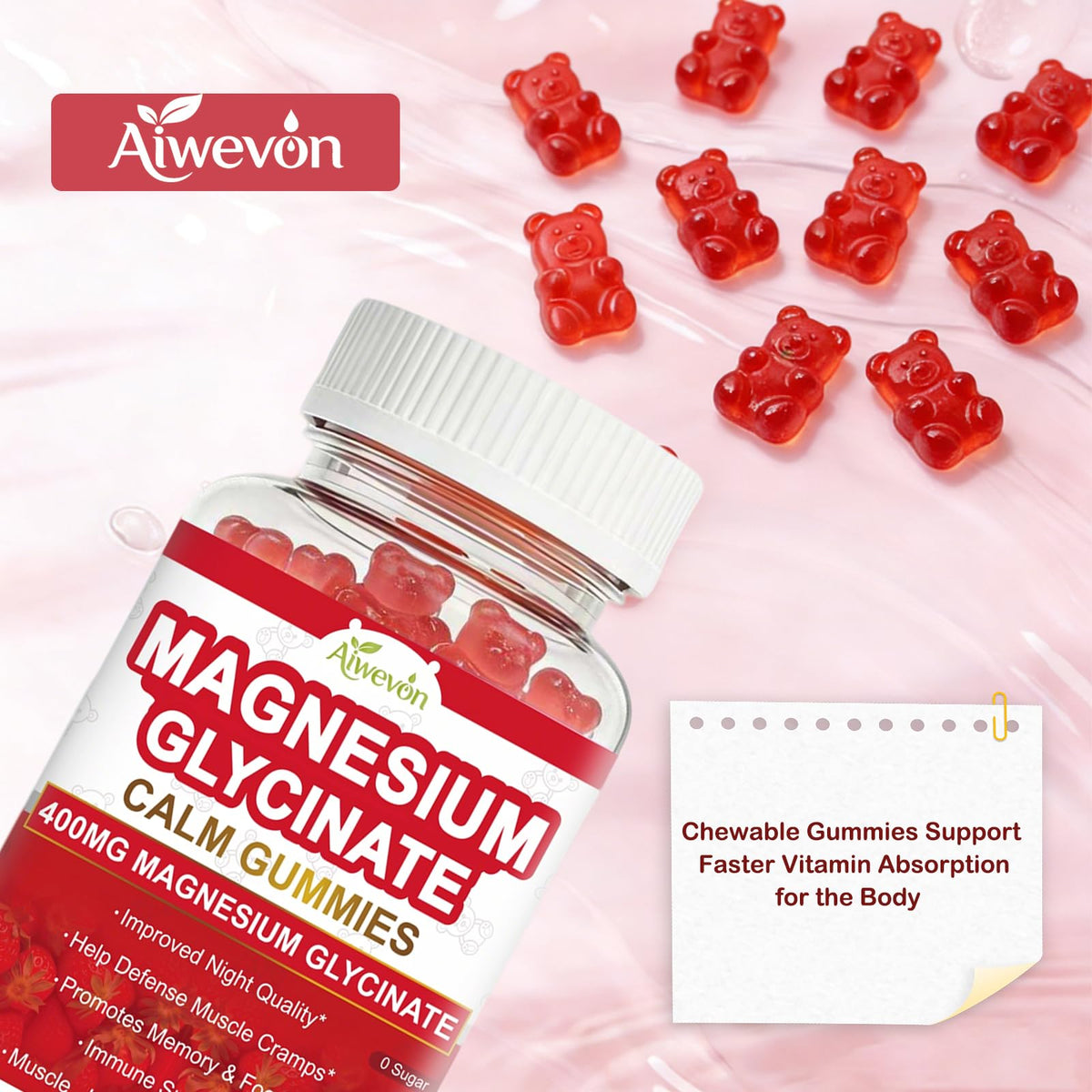 Delicious magnesium gummies for daily use