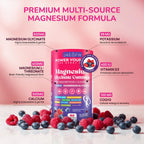 Delicious magnesium gummies for daily use