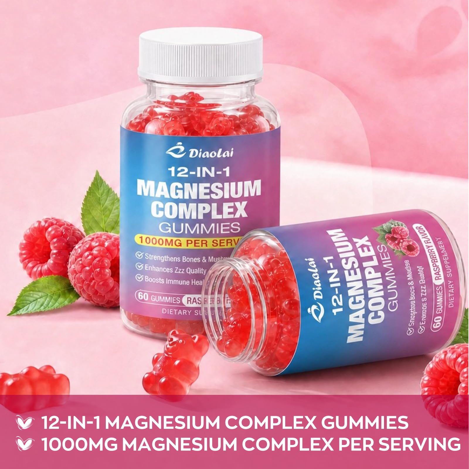 Delicious magnesium gummies for daily use