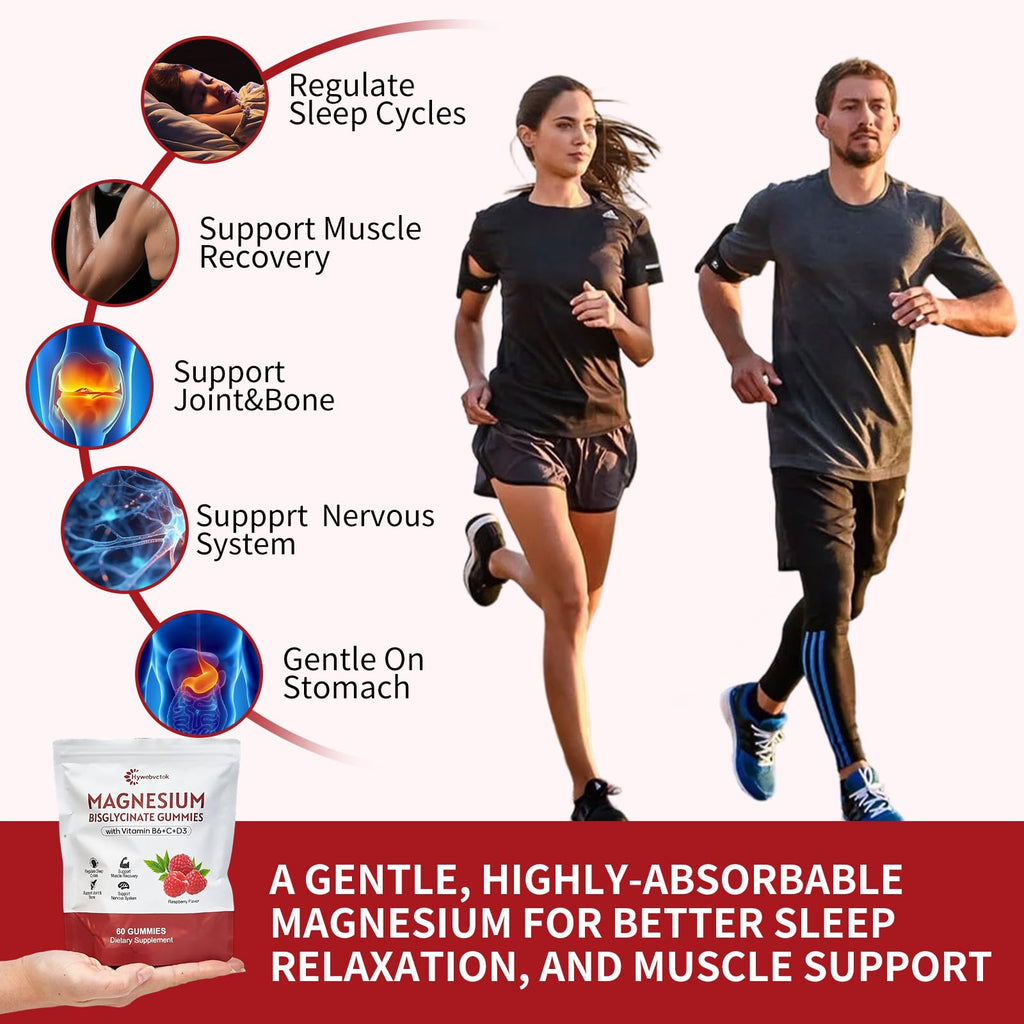 Delicious magnesium gummies for daily wellness