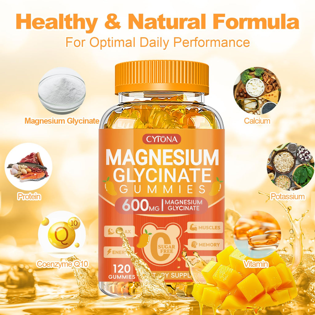 Delicious magnesium gummies for daily wellness