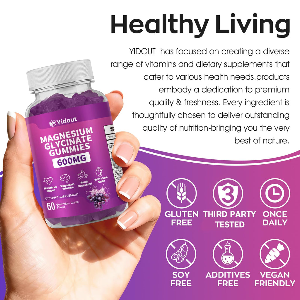 delicious magnesium gummies for daily wellness