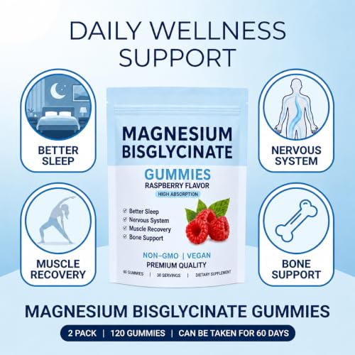 Delicious magnesium gummies for daily wellness