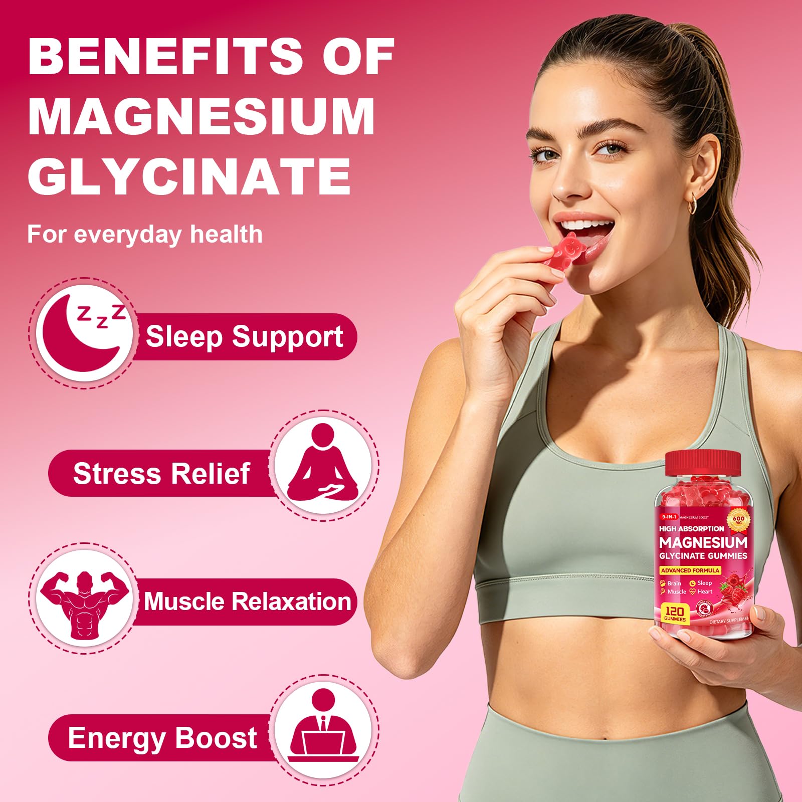 Delicious magnesium gummies for daily wellness