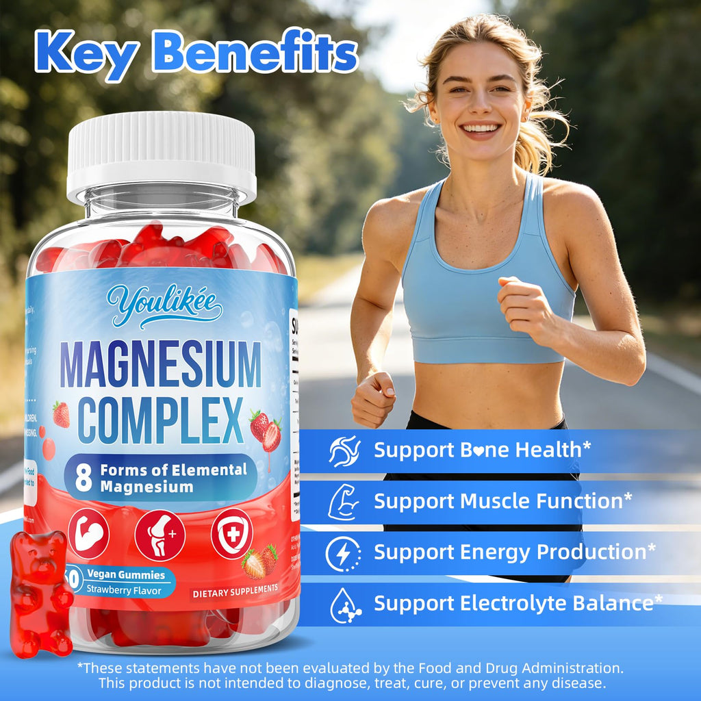 Delicious magnesium gummies for daily wellness