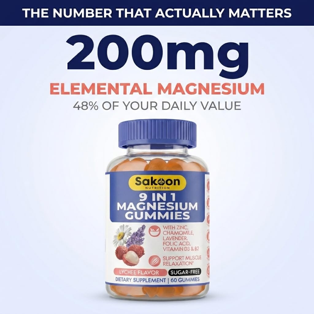 Delicious magnesium gummies for daily wellness