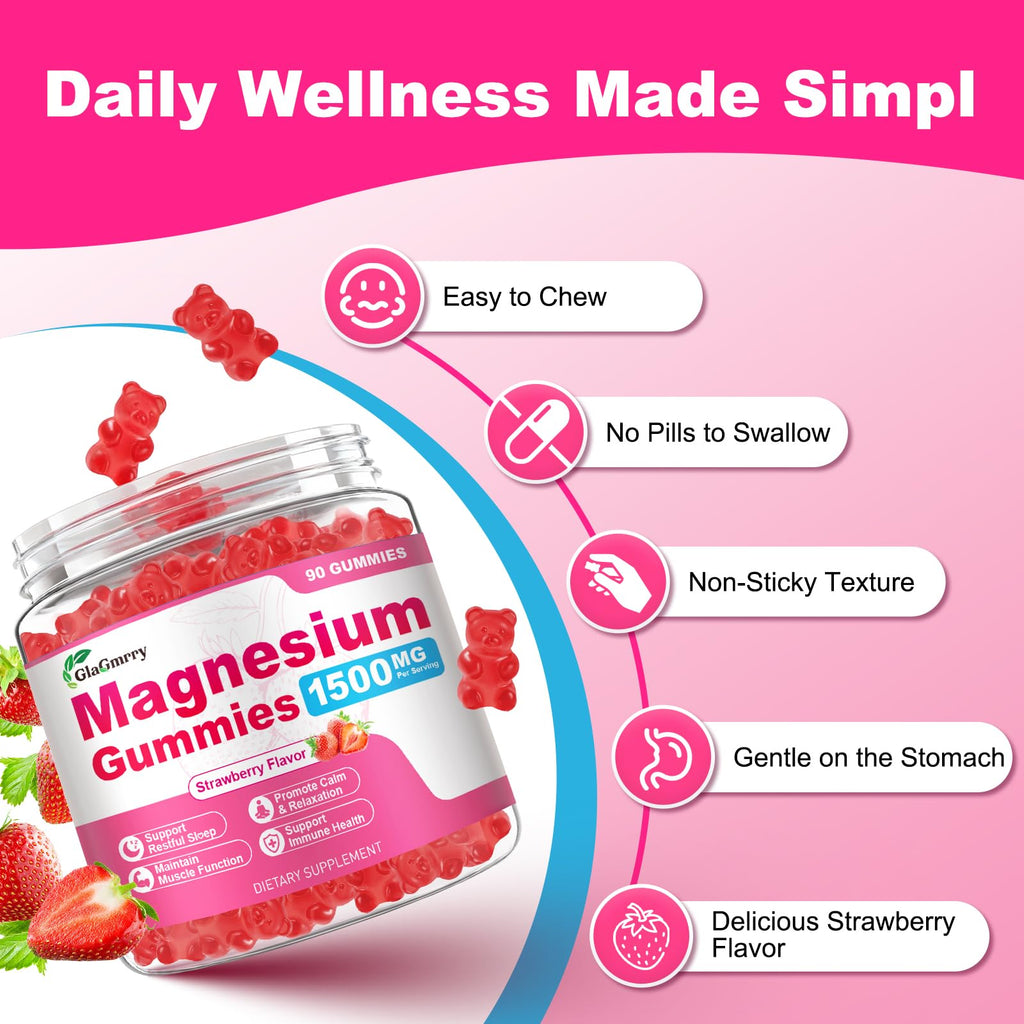 delicious magnesium gummies for healthy bones
