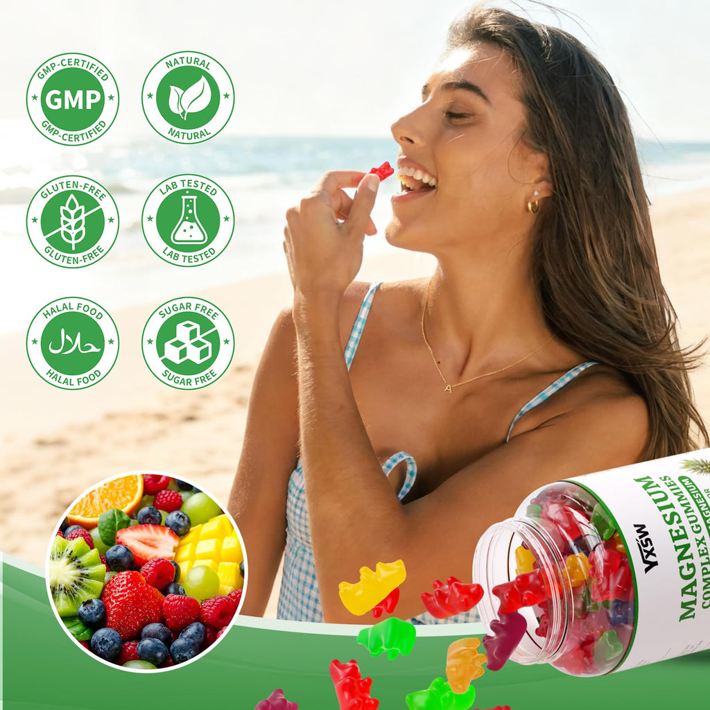 delicious magnesium gummies for overall health
