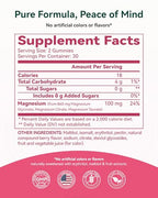 Delicious magnesium gummies for overall wellness