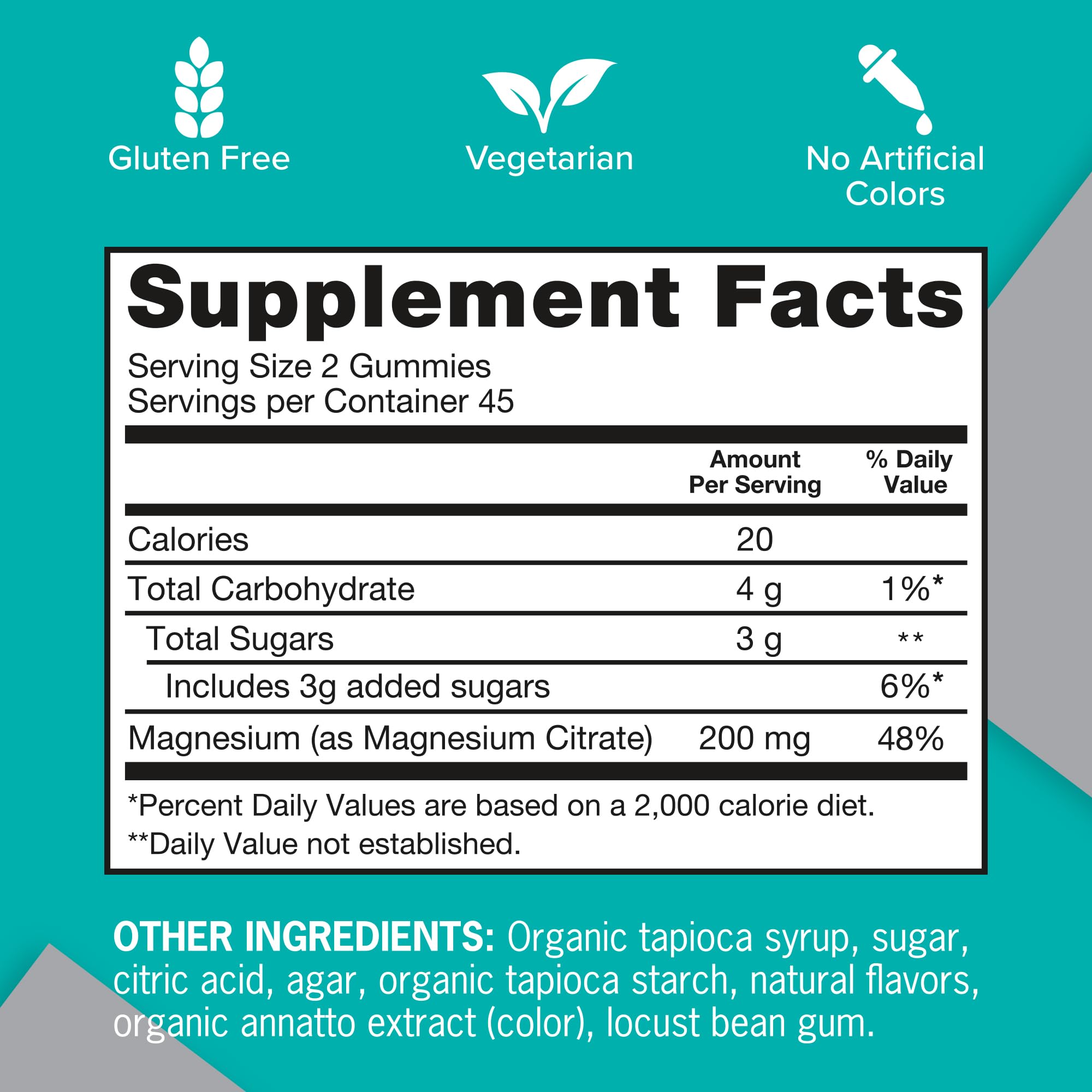 Delicious magnesium gummies for stress relief