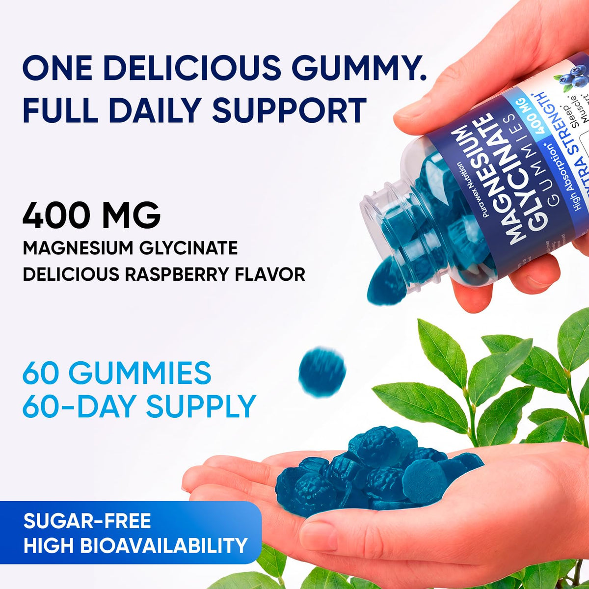 Delicious magnesium gummies for stress relief