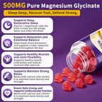 Delicious magnesium gummies for stress relief