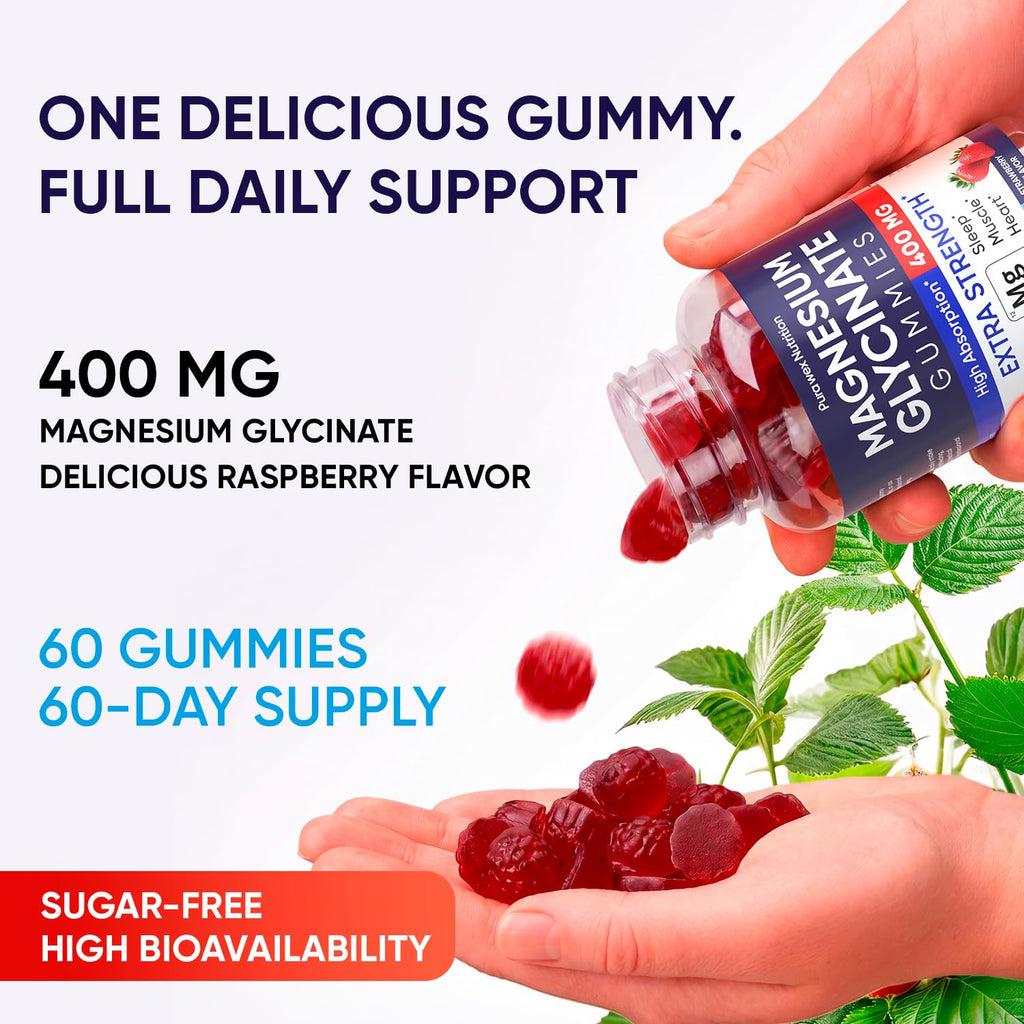 Delicious magnesium gummies for stress relief