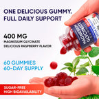 Delicious magnesium gummies for stress relief