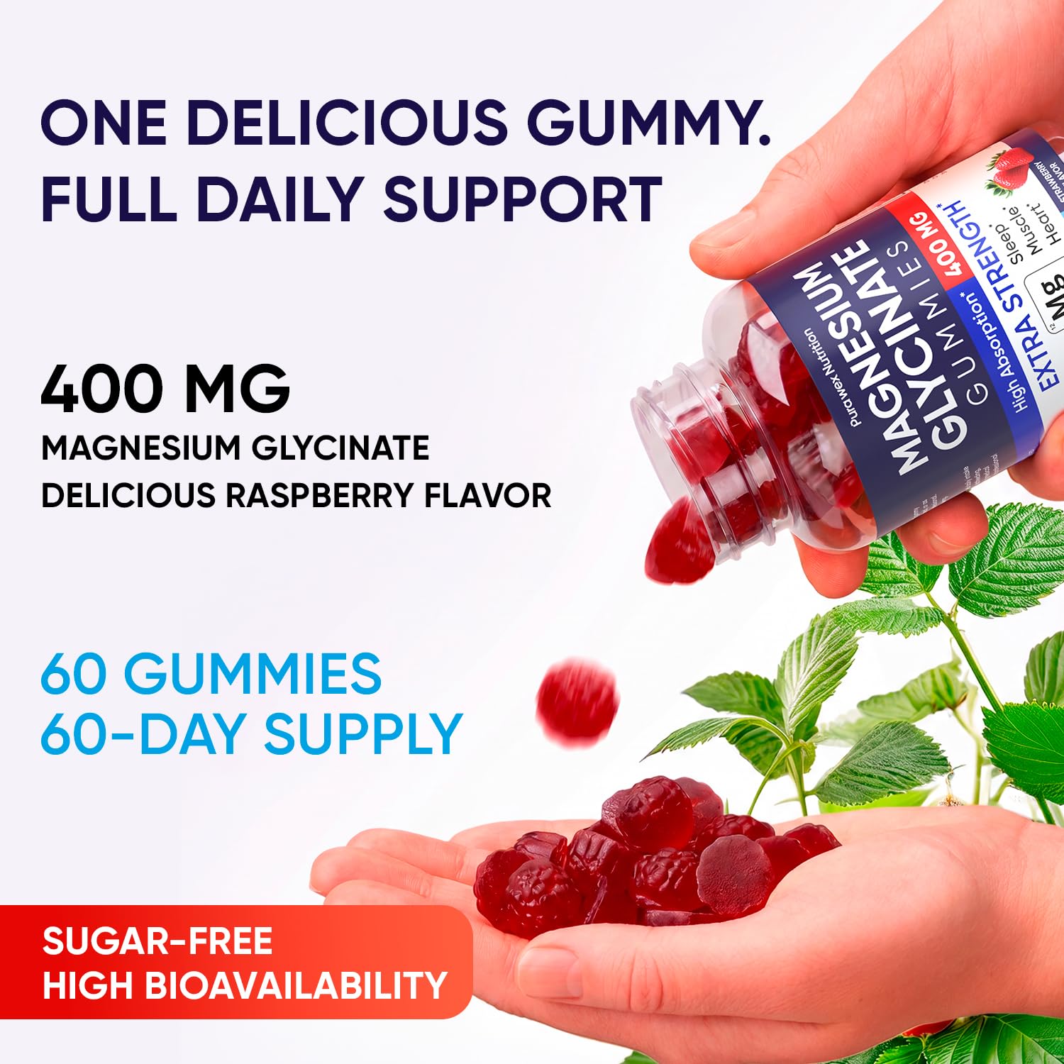 Delicious magnesium gummies for stress relief