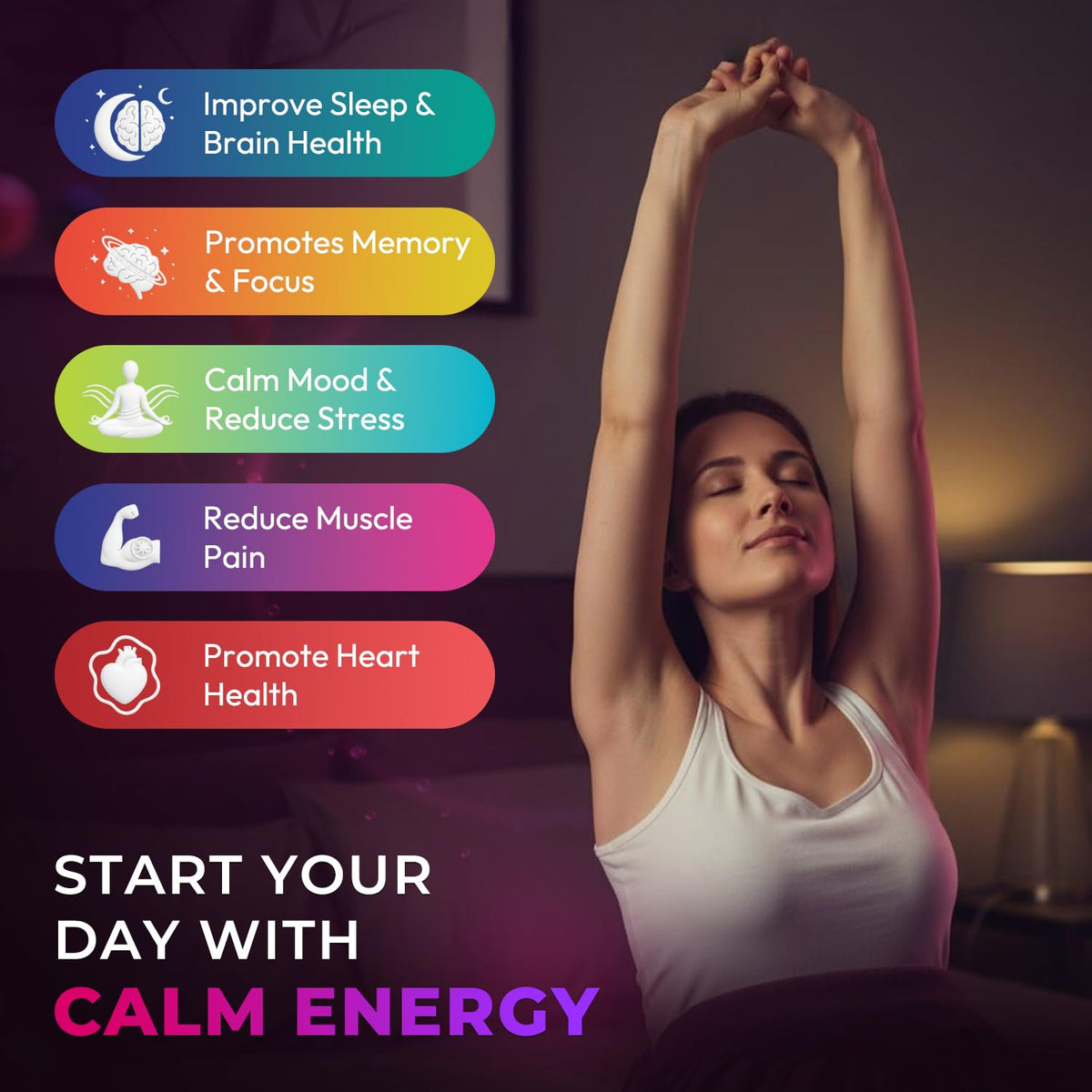Delicious magnesium gummies for stress relief