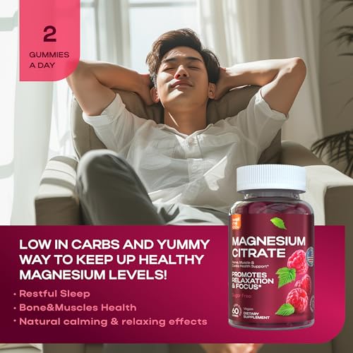 Delicious magnesium gummies for vitality