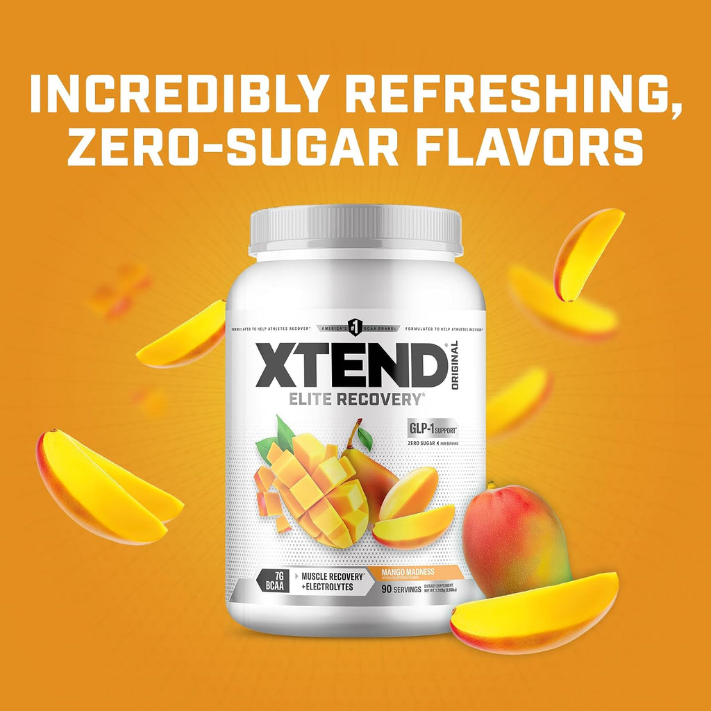 Delicious mango flavour BCAA supplement