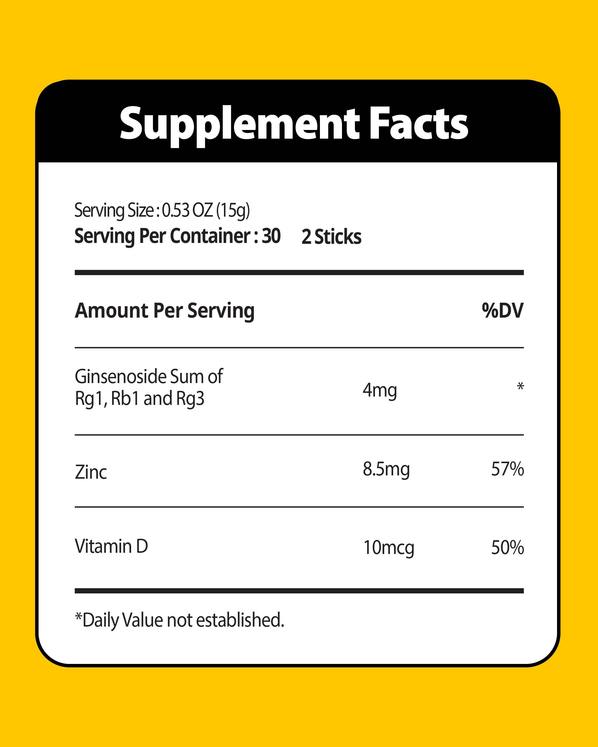Delicious mango ginseng for immune health