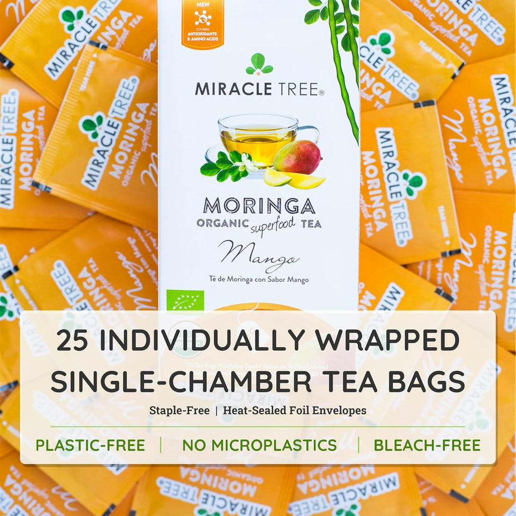 delicious mango moringa tea experience
