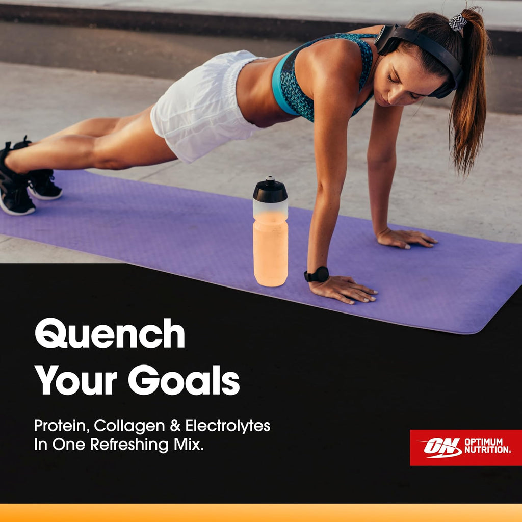 delicious mango orange protein shake