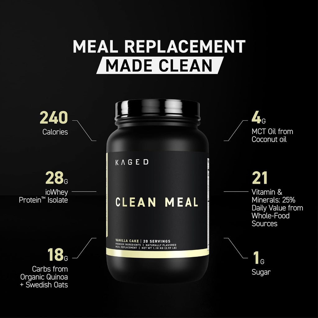 delicious meal replacement shake option