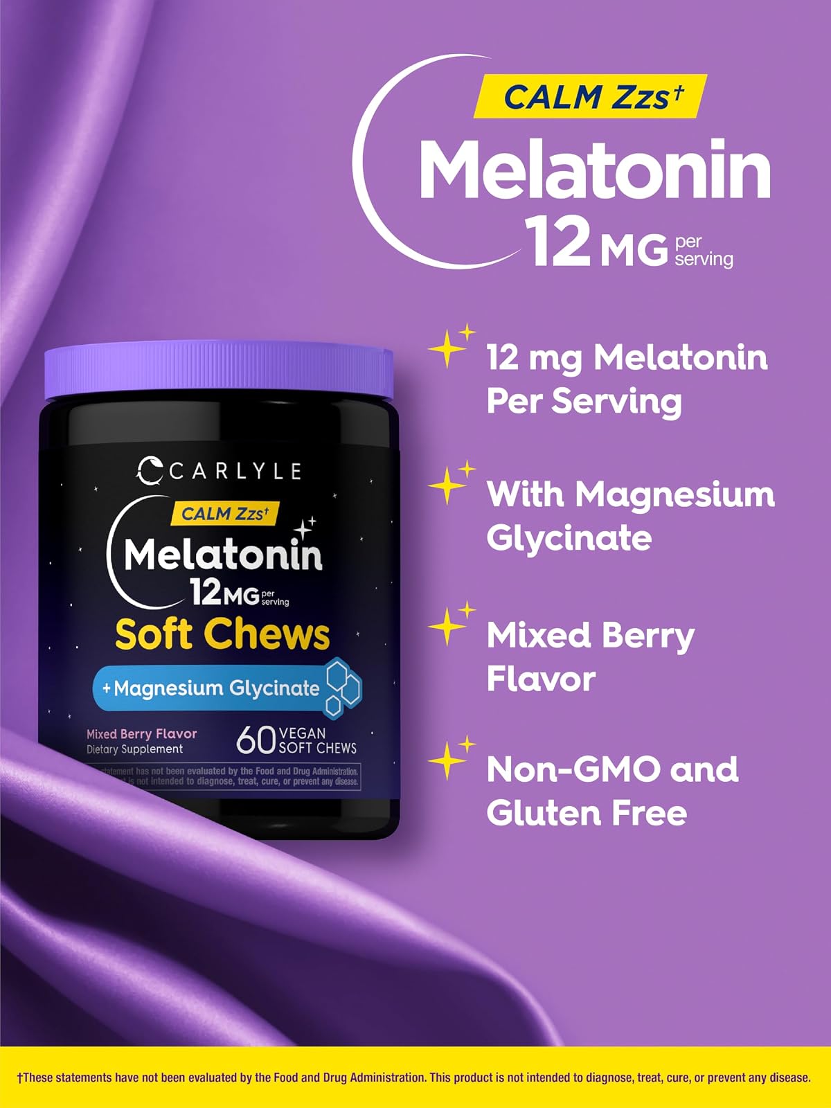 Delicious melatonin chews for restful nights