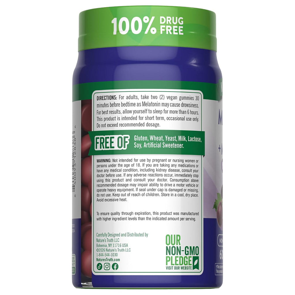 Delicious melatonin gummies for bedtime routine
