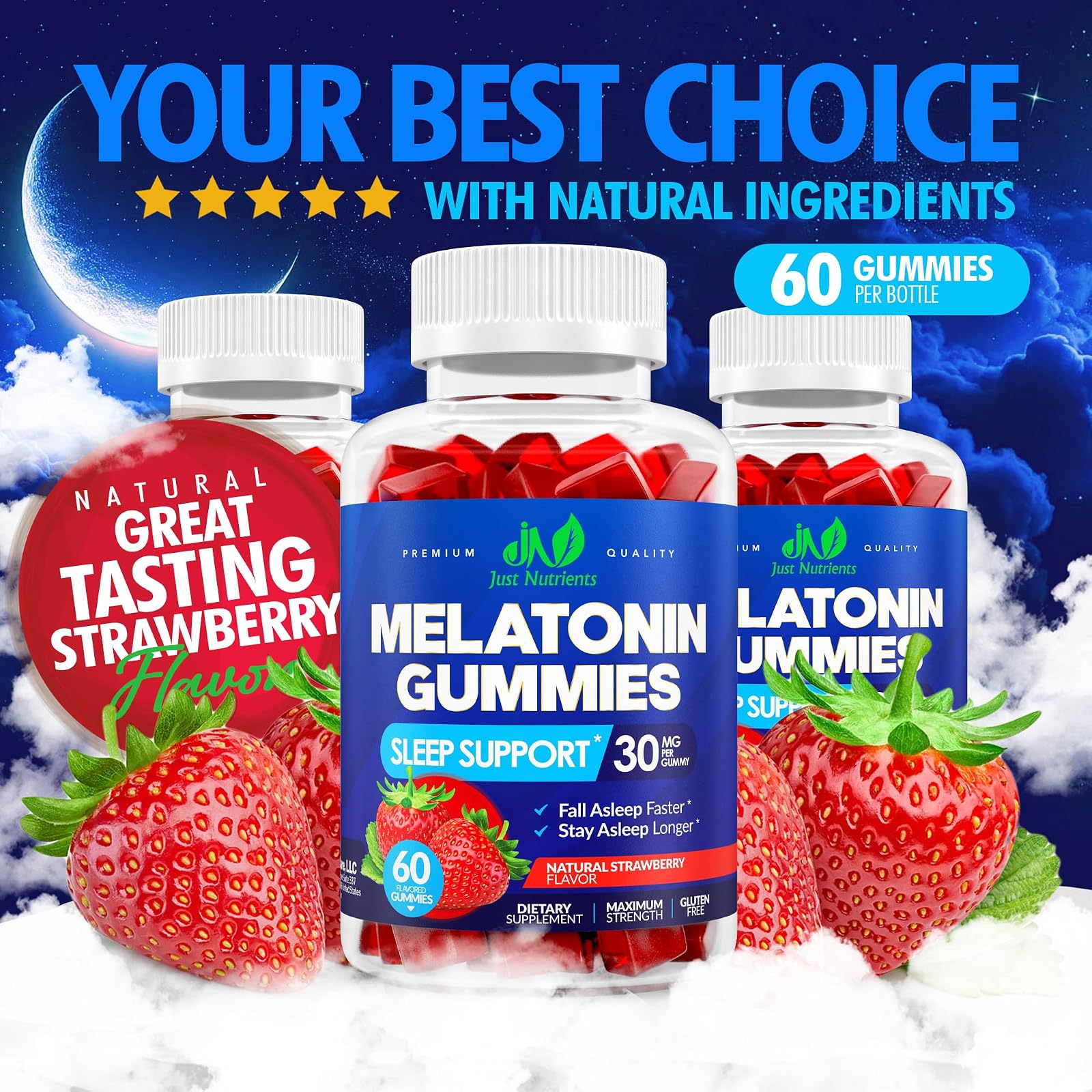 delicious melatonin gummies for bedtime