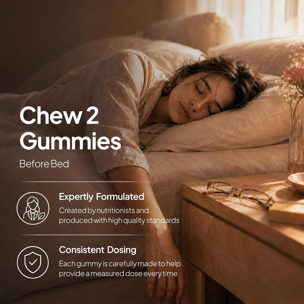 Delicious melatonin gummies for better sleep