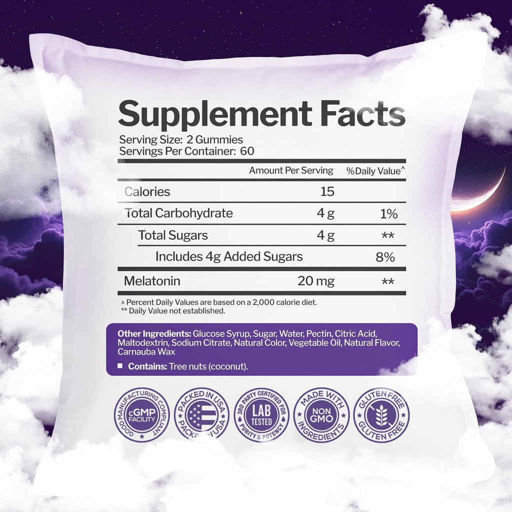delicious melatonin gummies for relaxation