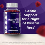Delicious melatonin gummies for sleep aid