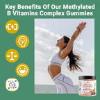 Delicious Methylated Vitamin B gummies