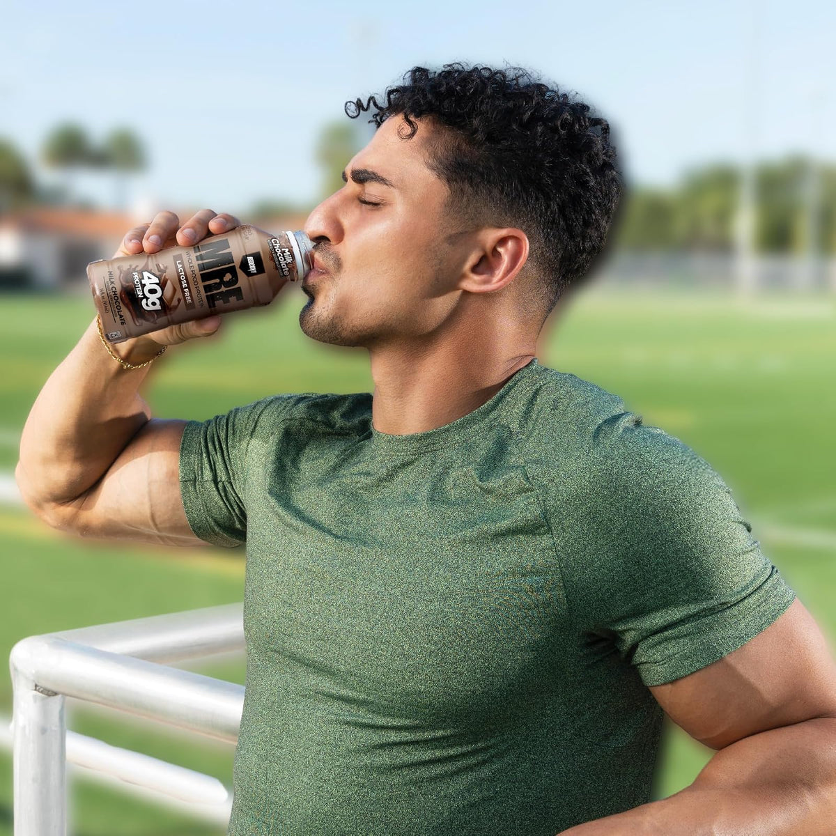 delicious milk chocolate protein drink