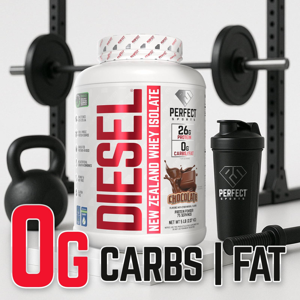 delicious milk chocolate protein powder