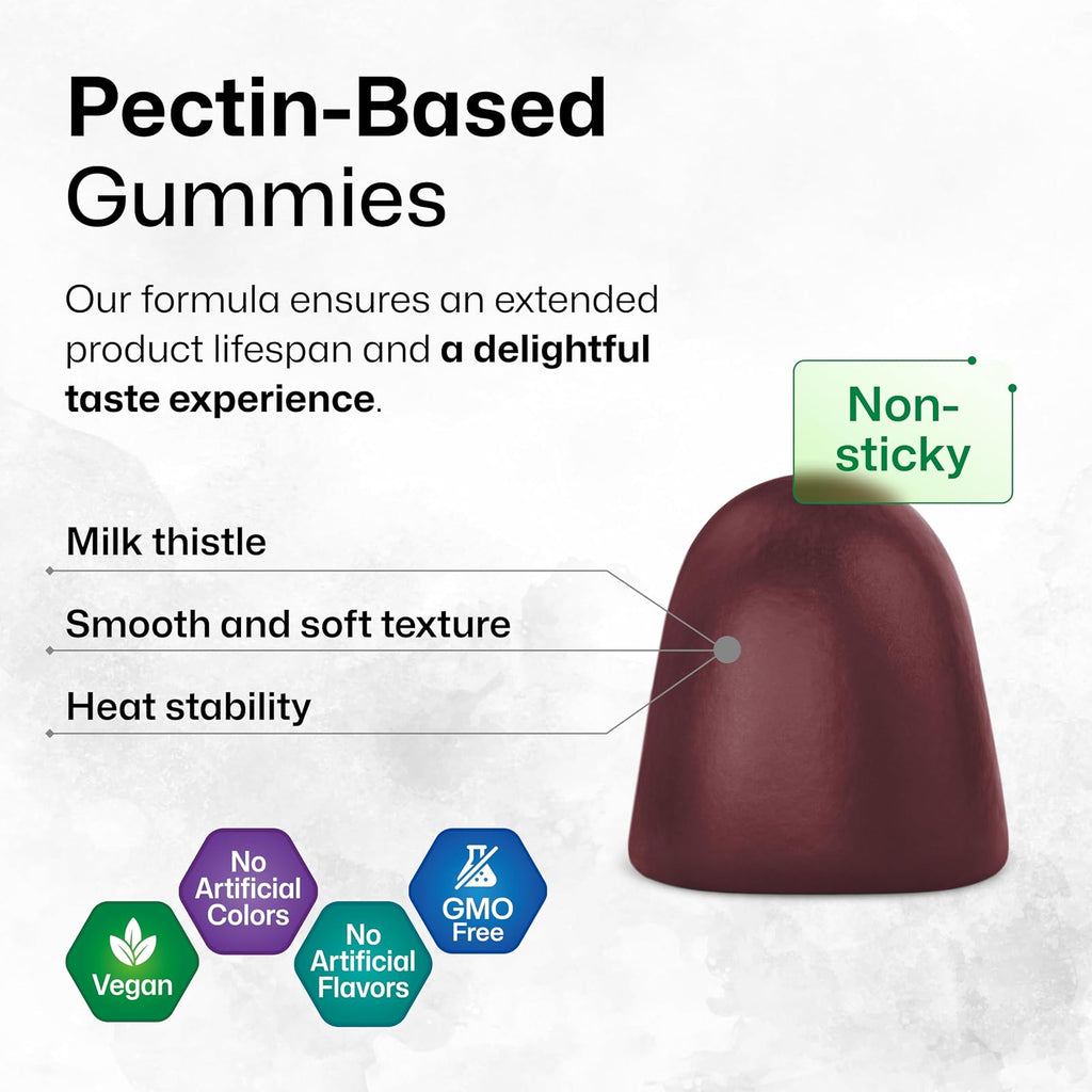 delicious milk thistle gummies for daily use