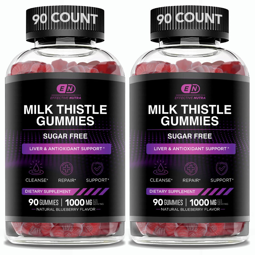 delicious milk thistle gummies for daily use