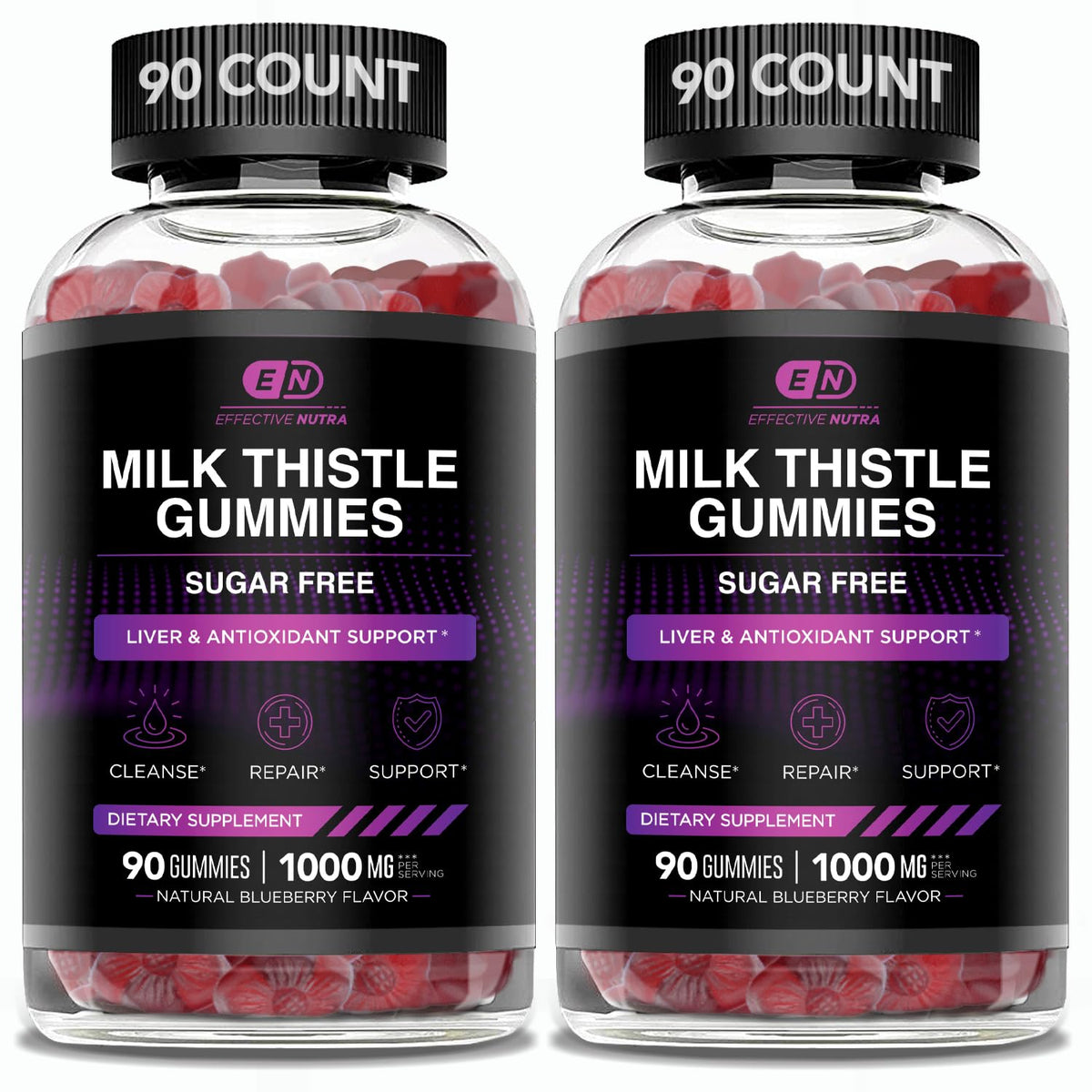 delicious milk thistle gummies for daily use
