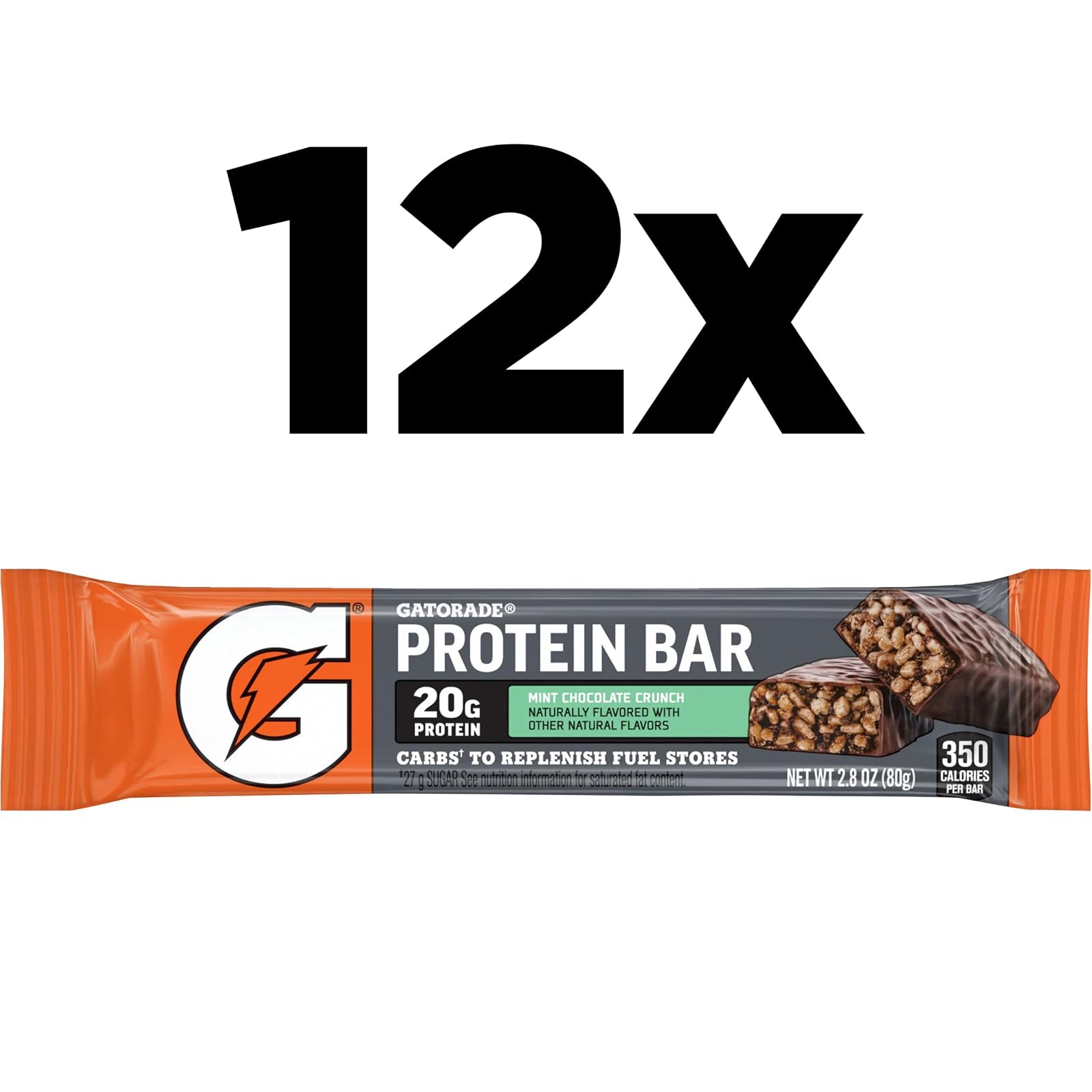 delicious mint chocolate crunch protein snack