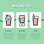 delicious mint chocolate protein