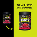 Delicious mixed berry beet root supplement