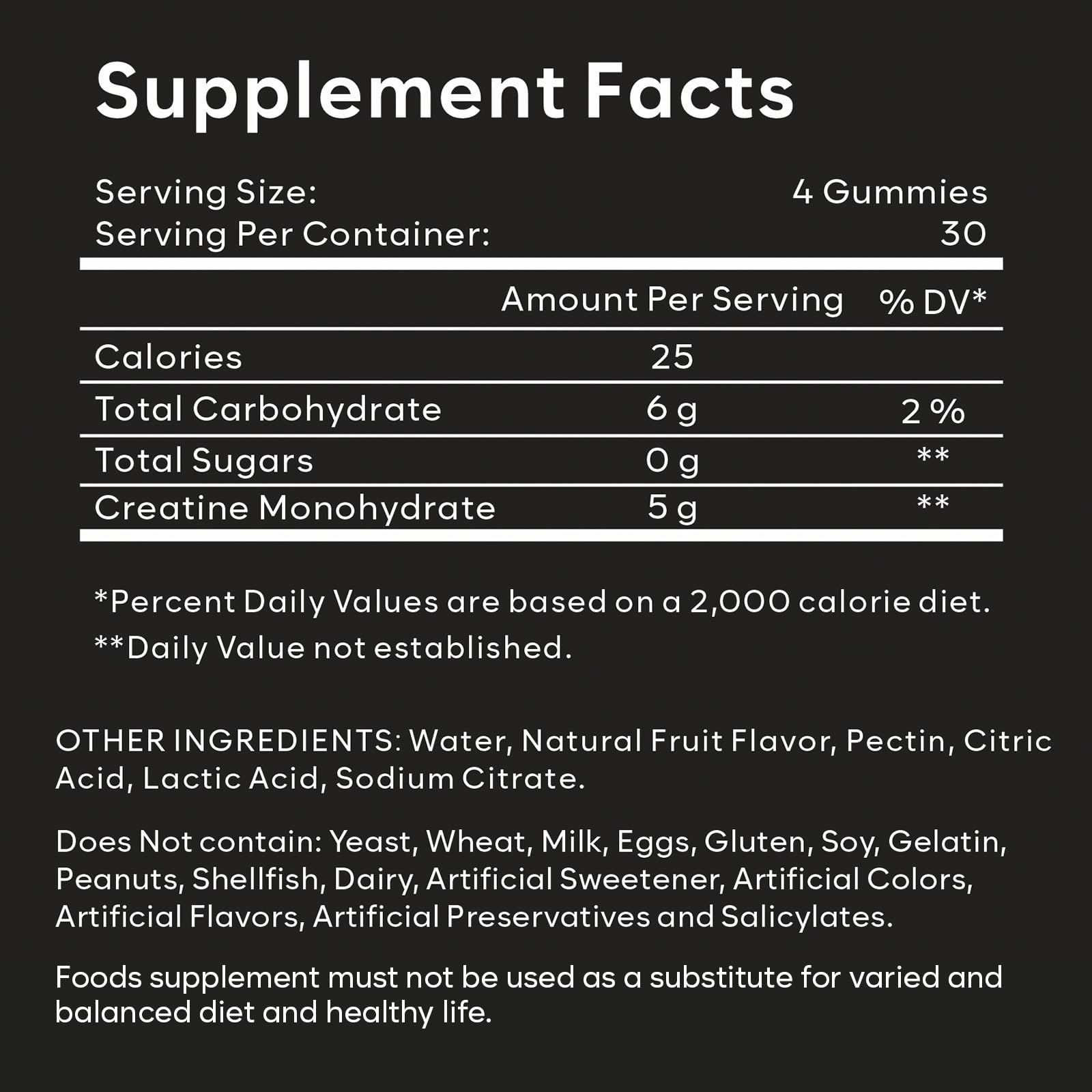 delicious mixed berry creatine supplement