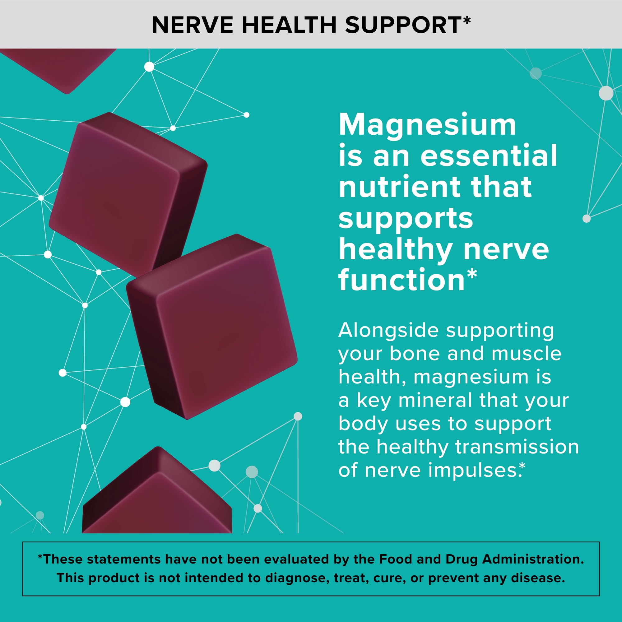delicious mixed berry magnesium chews