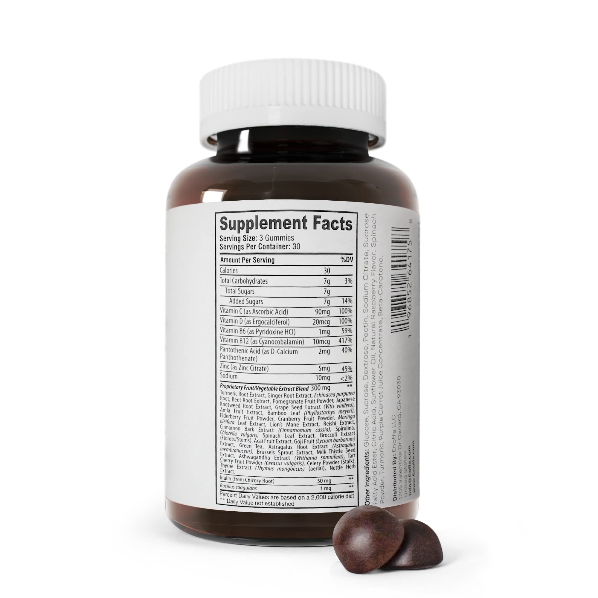 delicious mixed berry vitamin supplement