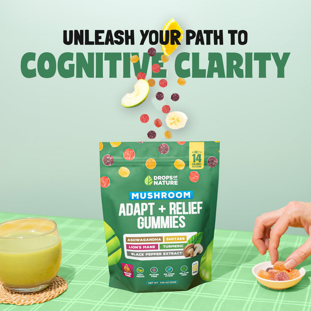 delicious mixed fruit herbal gummies