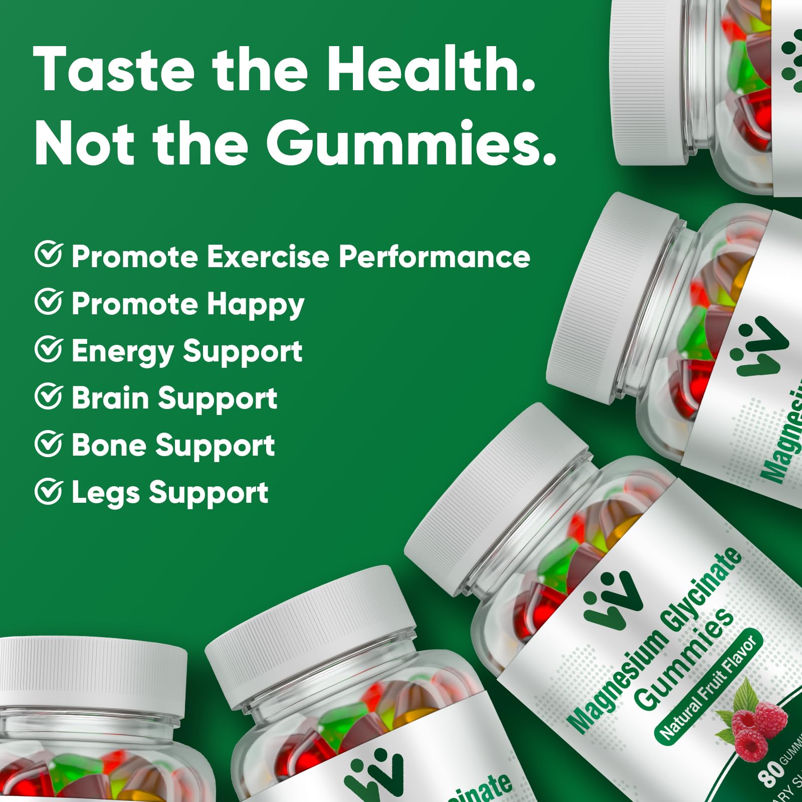 delicious mixed fruit magnesium gummies