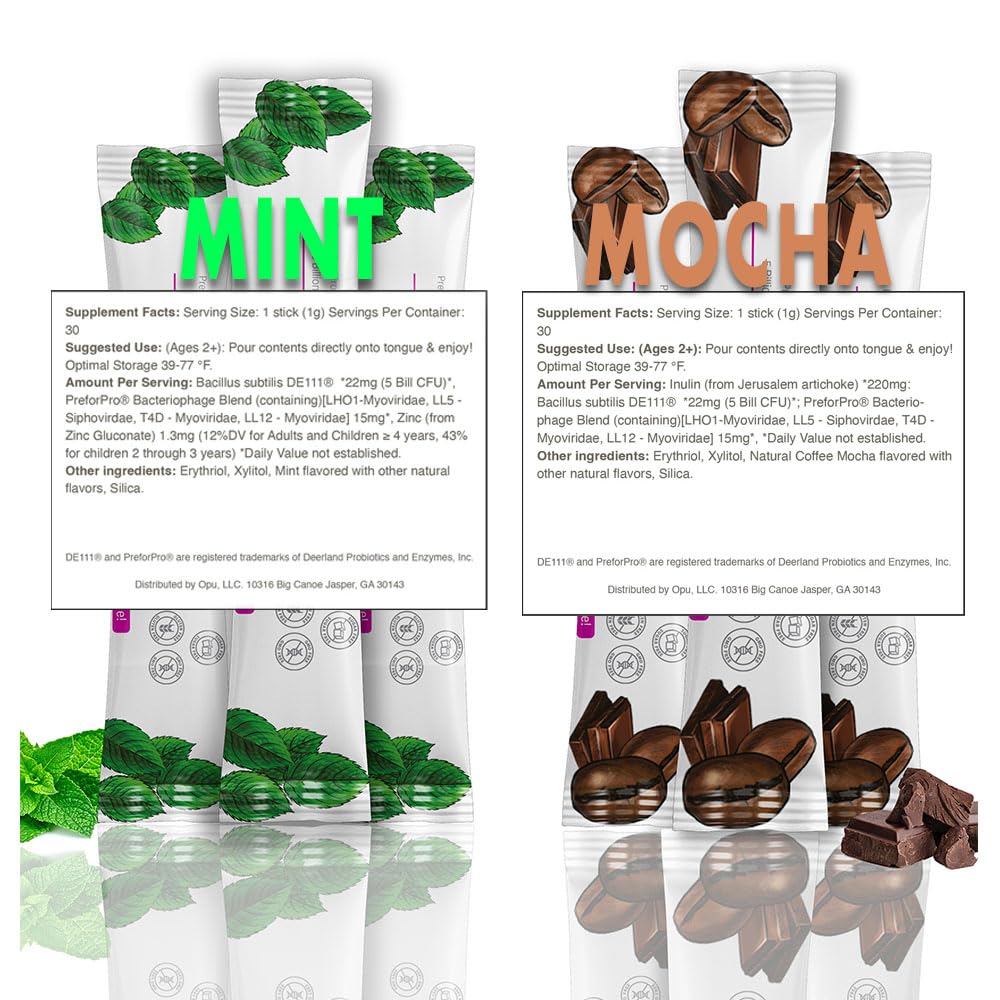 delicious mocha flavour probiotics