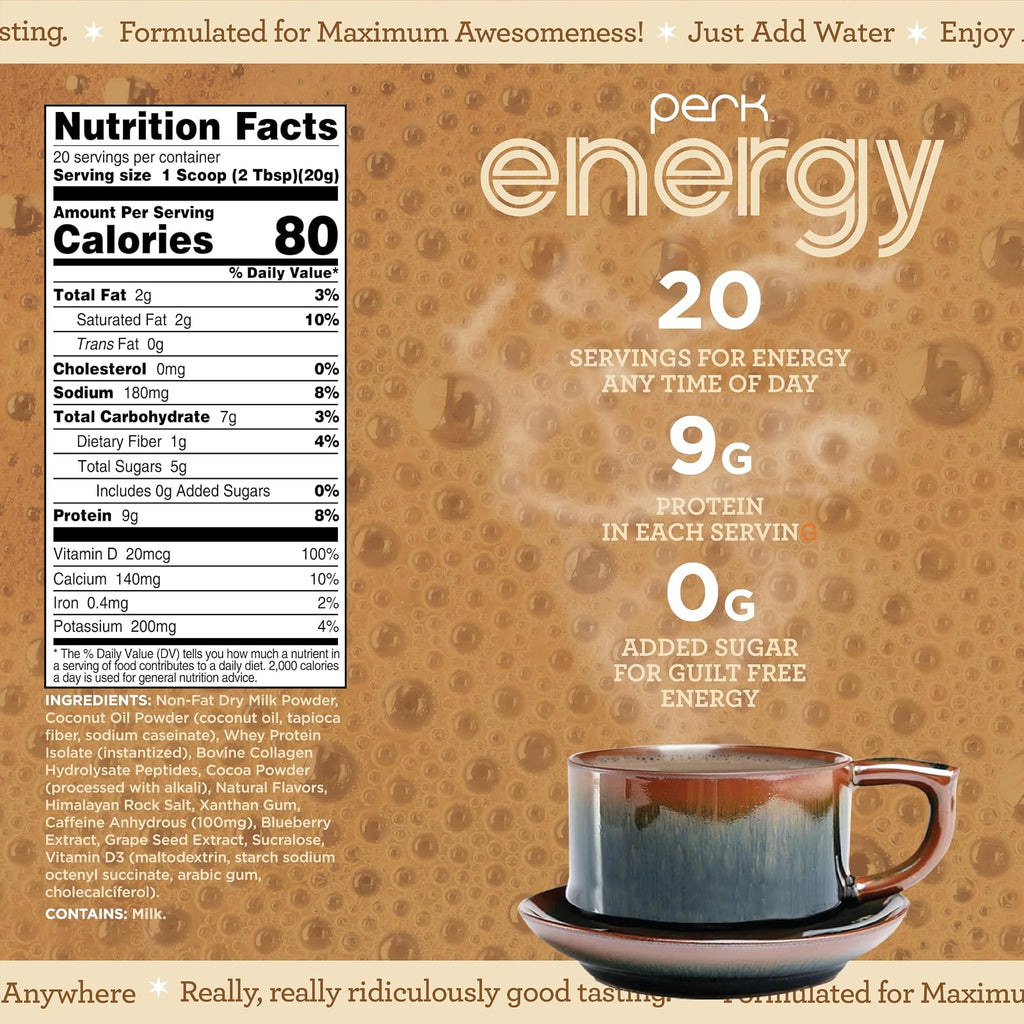 delicious mocha latte energy boost