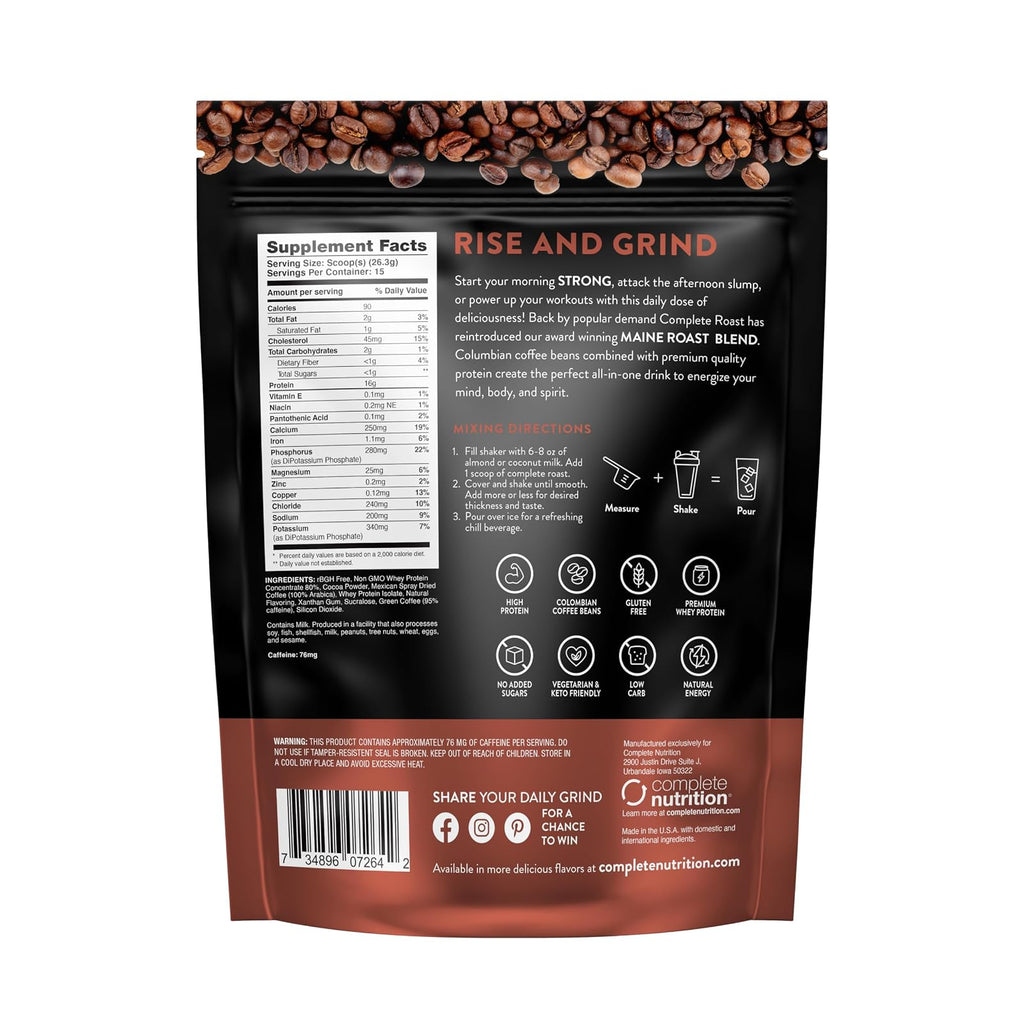 delicious mocha latte flavour