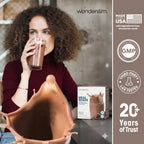 Delicious mocha protein drink mix